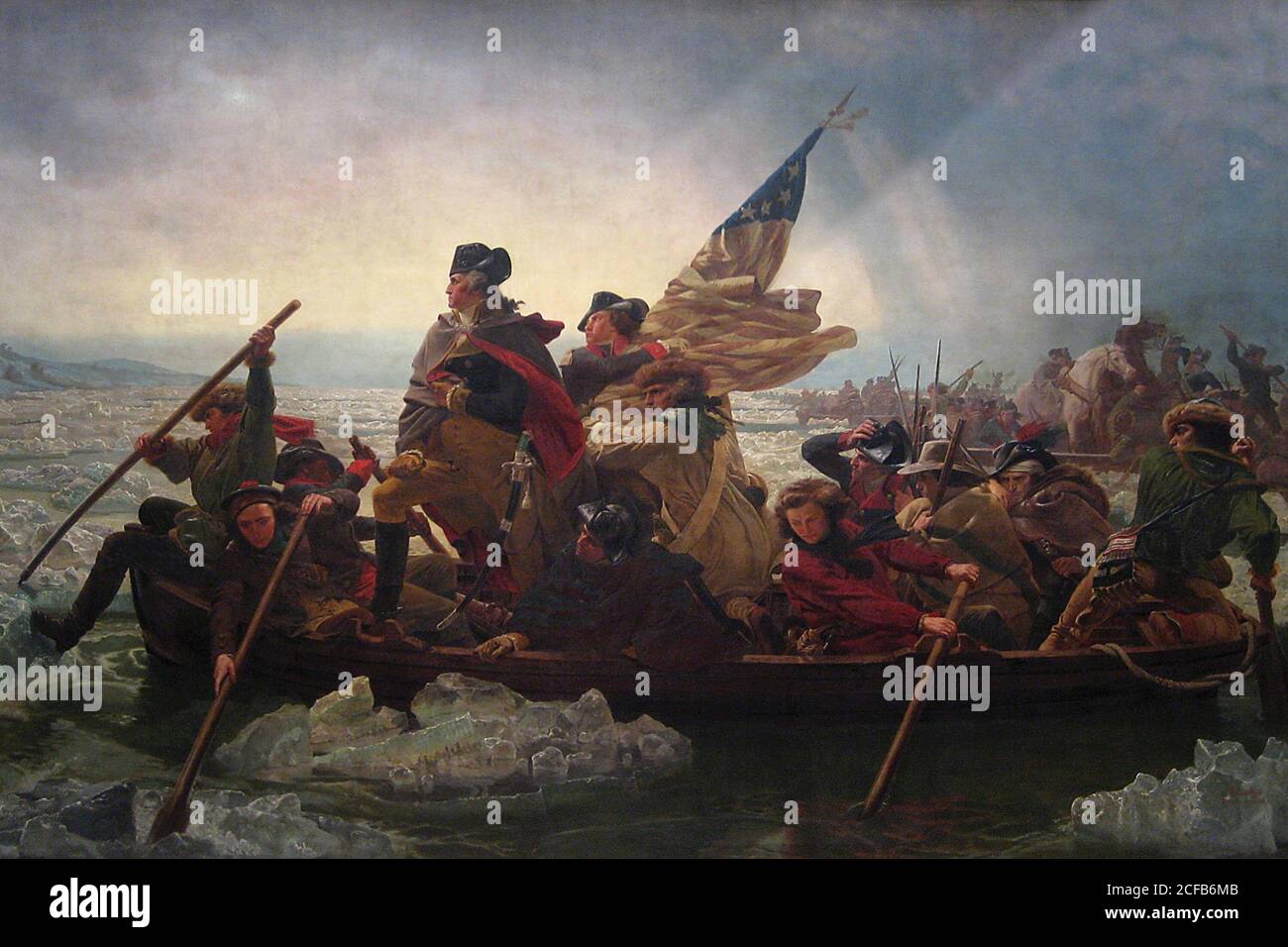 Washington crossing the delaware hi-res stock photography and images ...