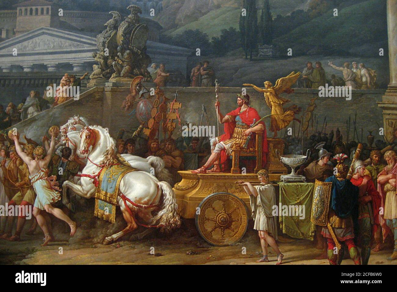 The Triumph of Aemilius Paulus Stock Photo - Alamy