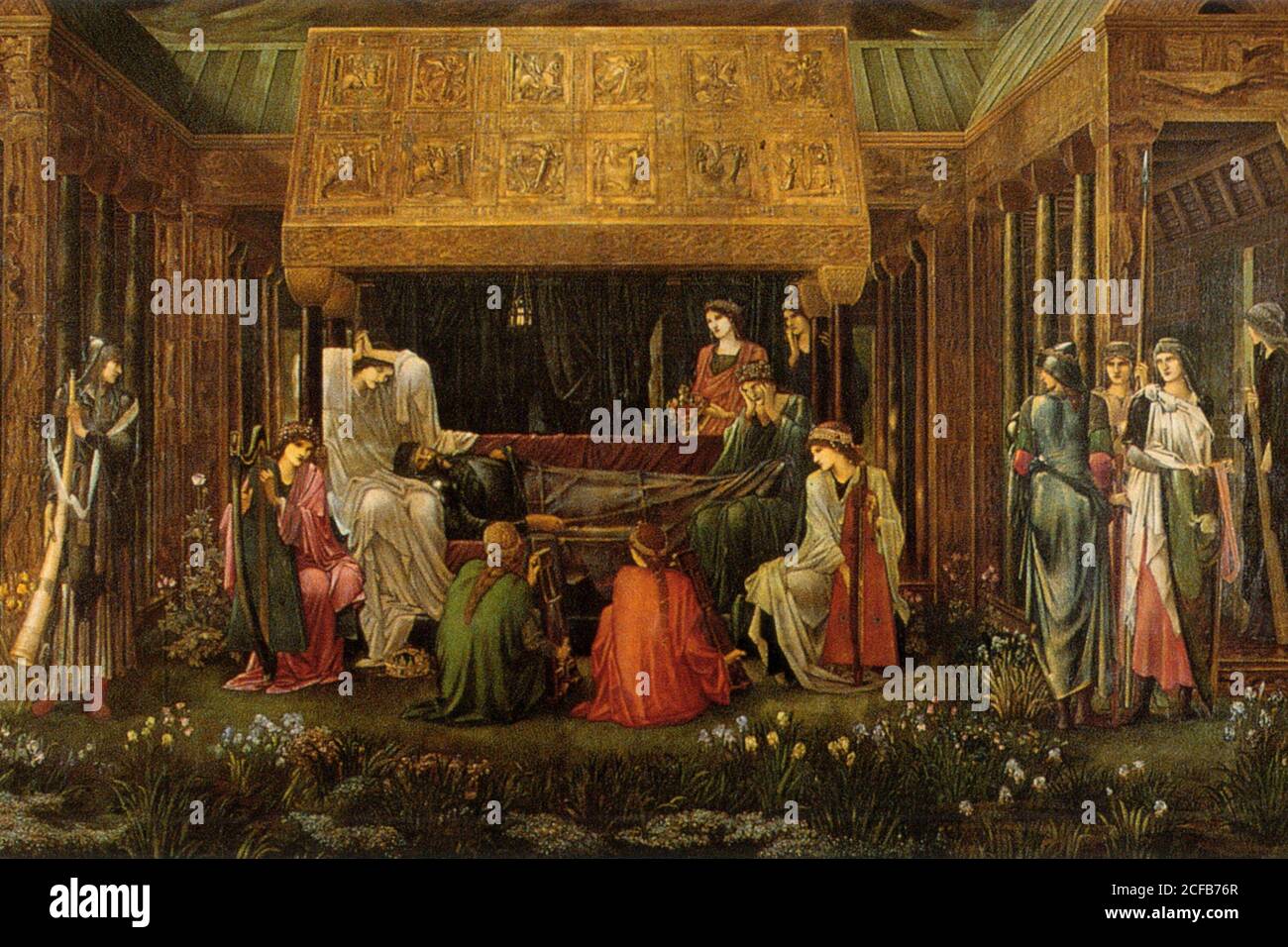 The Last Sleep Stock Photo - Alamy