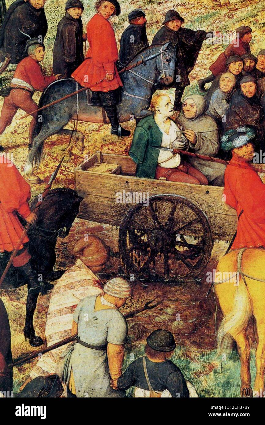 Procession to Cavalry - Detail Stock Photo - Alamy