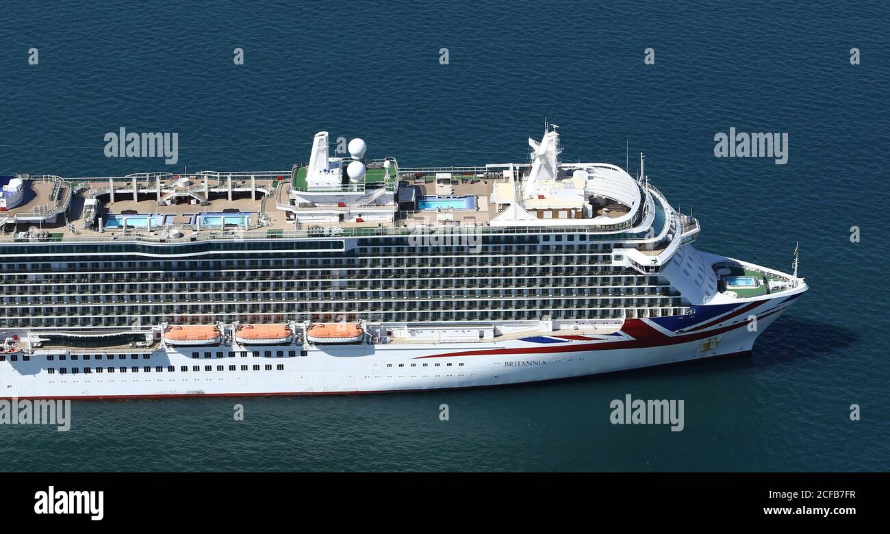 Some of the World's leading Ocean going cruise liners have been moored ...