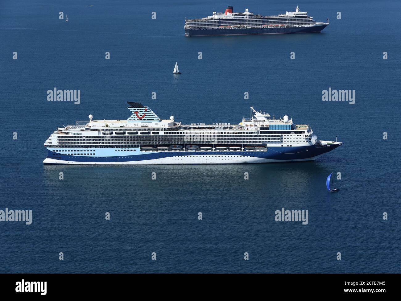 Some of the World's leading Ocean going cruise liners have been moored ...