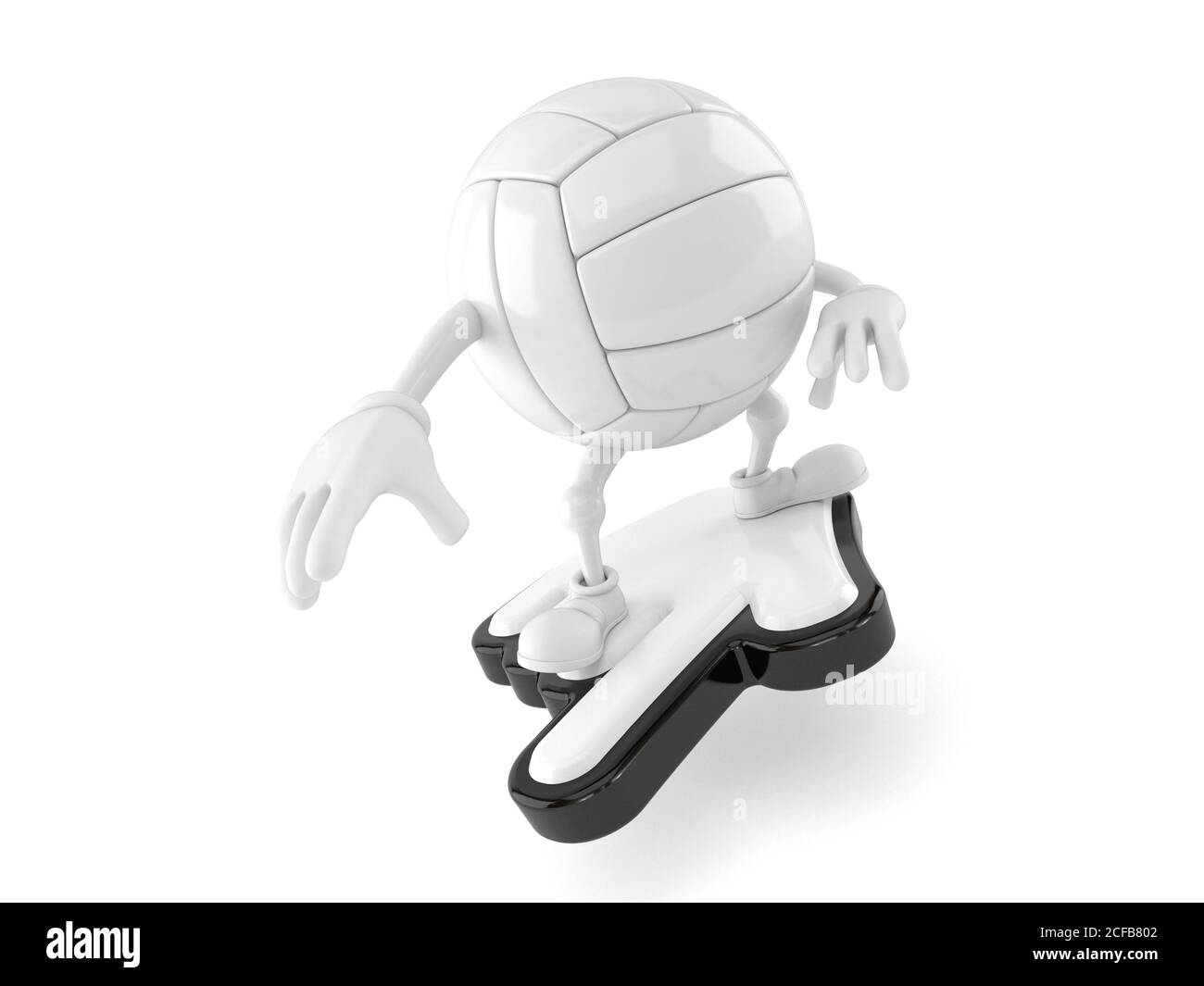 Volleyball toon hi-res stock photography and images - Alamy