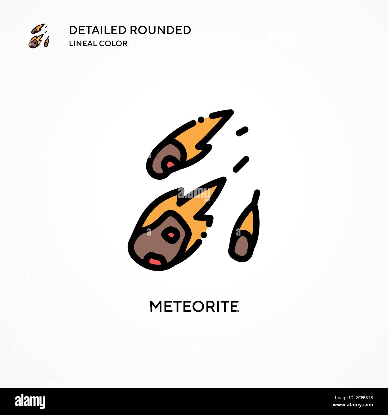 Fireball meteoroid meteor meteorite hi-res stock photography and images ...