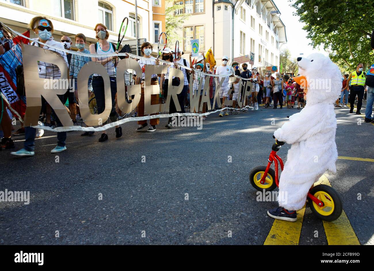 Climate change polar costume hi-res stock photography and images - Alamy