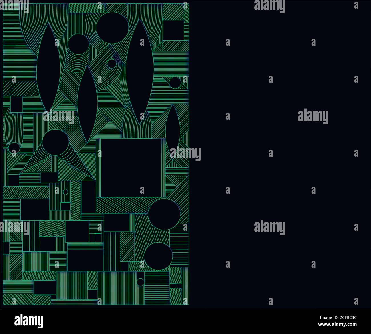 Geometric abstract graphic frame, isolated Stock Vector Image & Art - Alamy