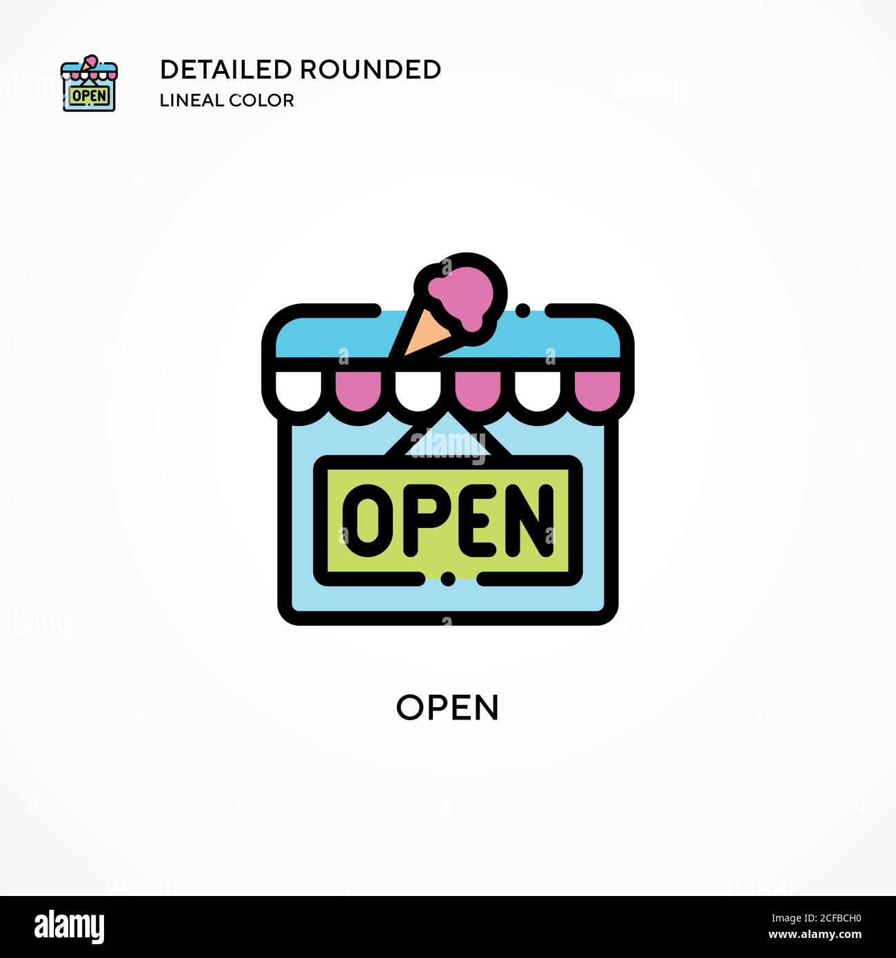 Cafe reopening Stock Vector Images - Alamy