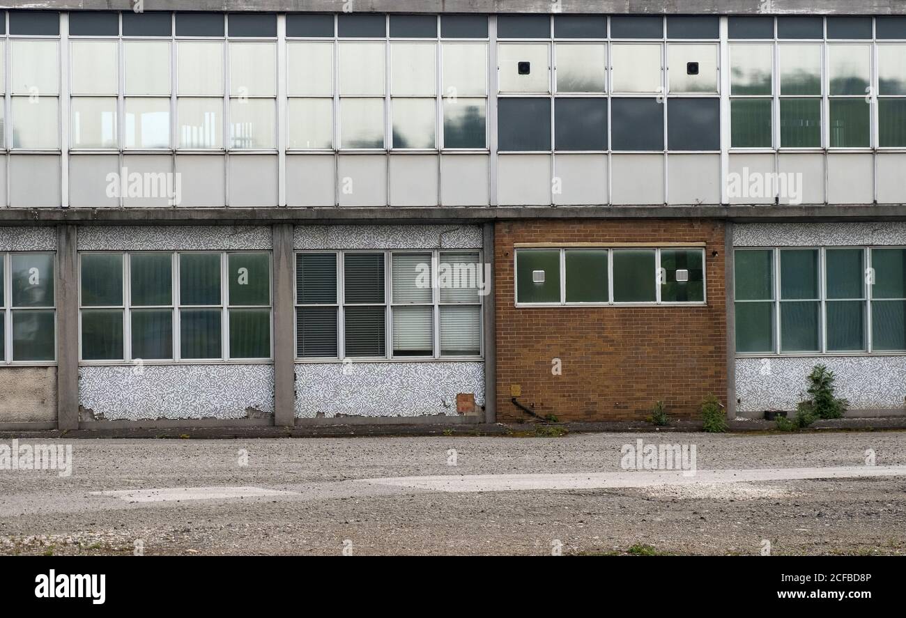 Run down factory example Stock Photo - Alamy