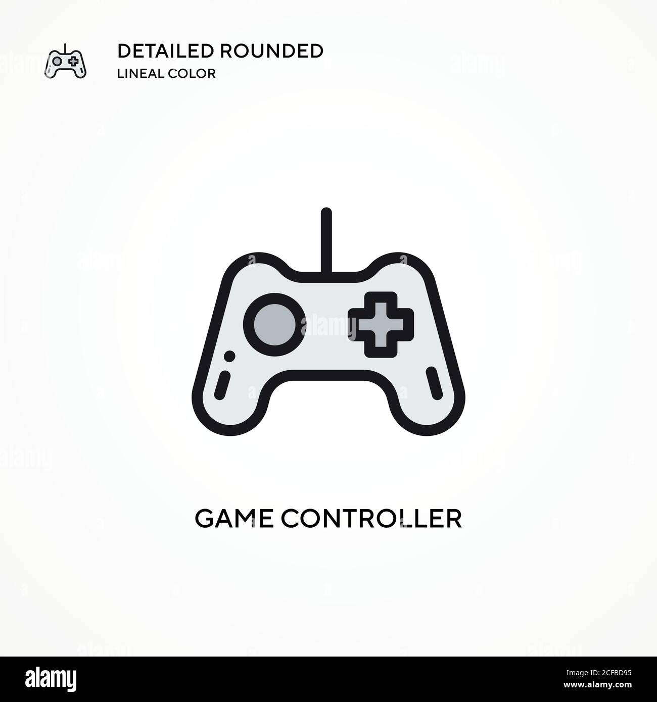 Game controller vector icon. Modern vector illustration concepts. Easy ...