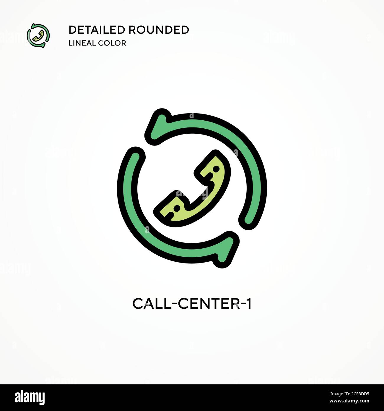 Call-center-1 vector icon. Modern vector illustration concepts. Easy to ...