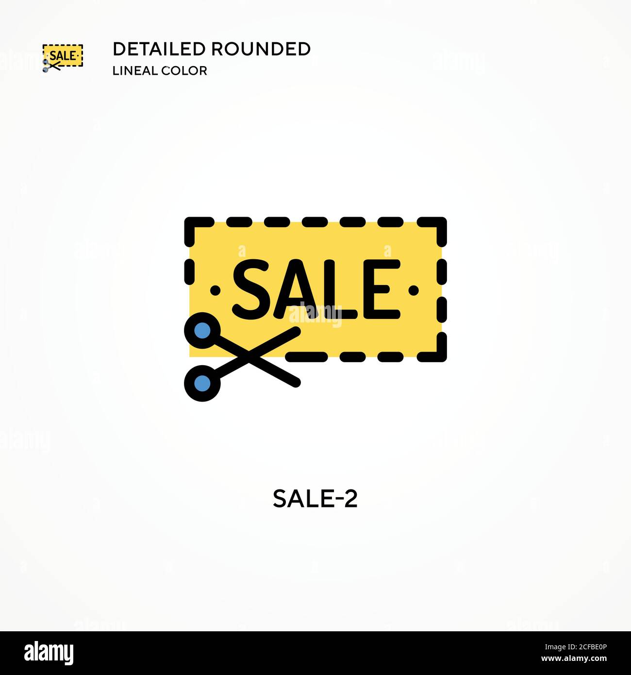 Sale-2 vector icon. Modern vector illustration concepts. Easy to edit ...