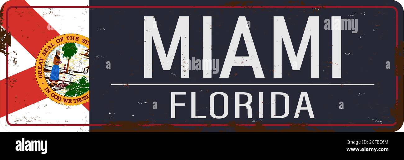 Miami miami postcard hi-res stock photography and images - Alamy