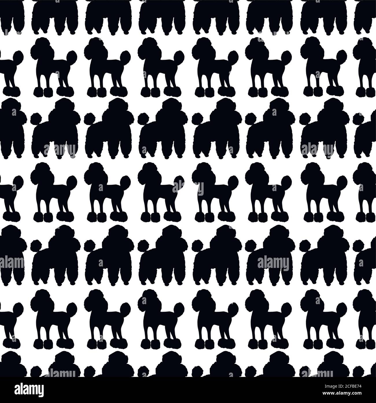 Poodle drawing hi-res stock photography and images - Alamy