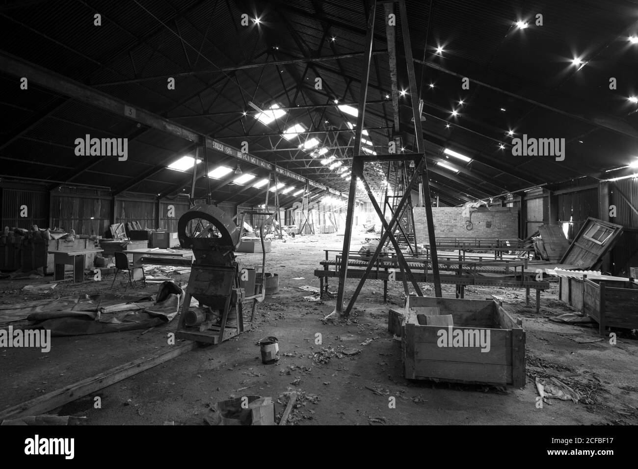 Inside abandoned building seen hi-res stock photography and images - Alamy