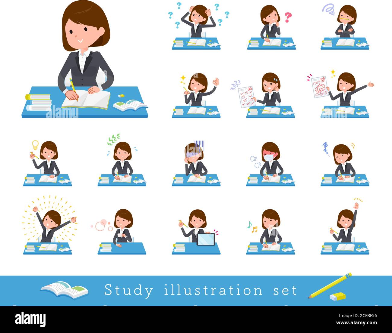 Qualifications vector vectors hi-res stock photography and images - Alamy