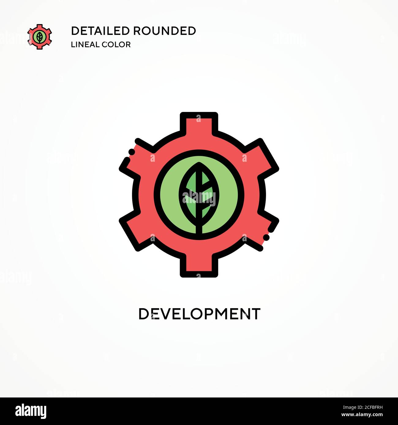 Development vector icon. Modern vector illustration concepts. Easy to ...