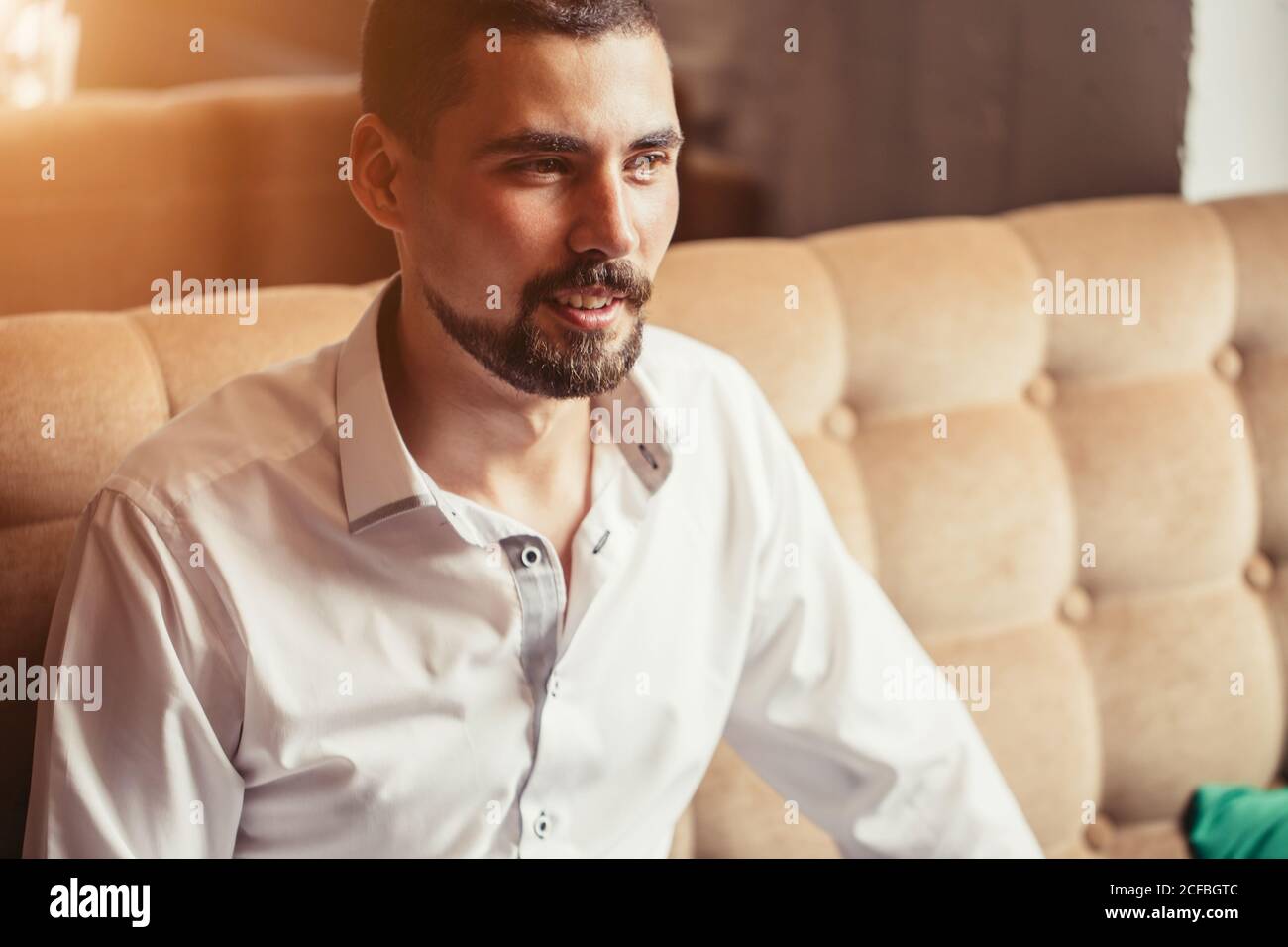 Haughty rich man hi-res stock photography and images - Alamy