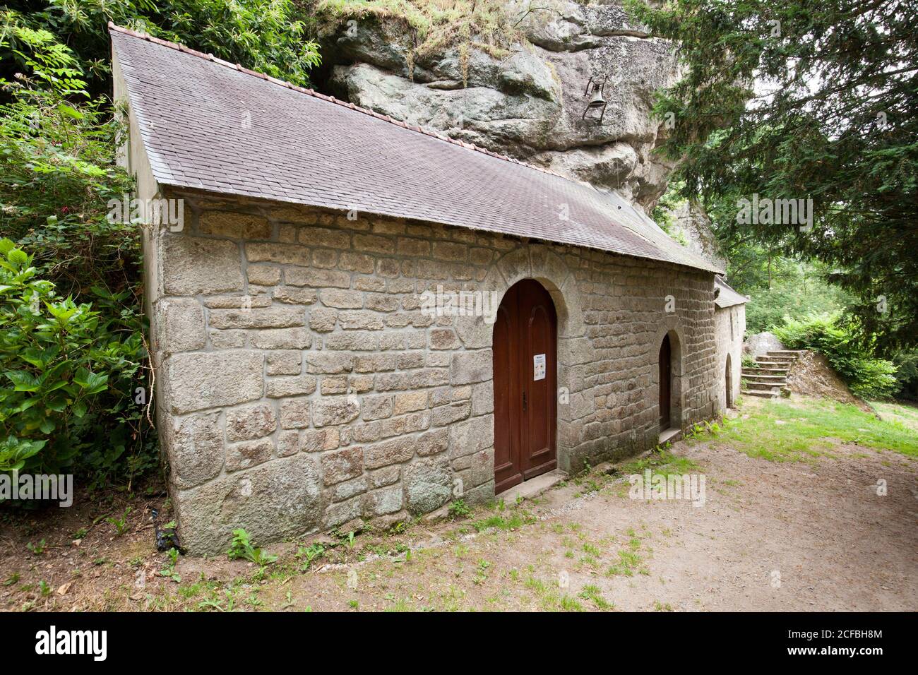 Ermitage Saint Gildas in Bieuzy les Eaux France, France Stock Photo - Alamy