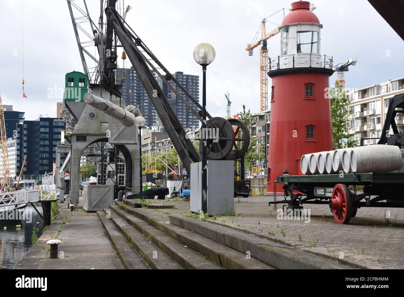 Some of showpieces of the national maritime museum in Rotterdam ...