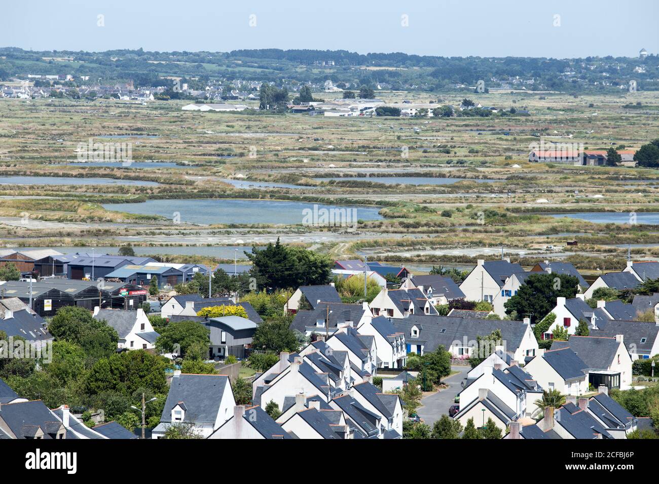 Famous sea salt marshes guerande hi-res stock photography and images ...