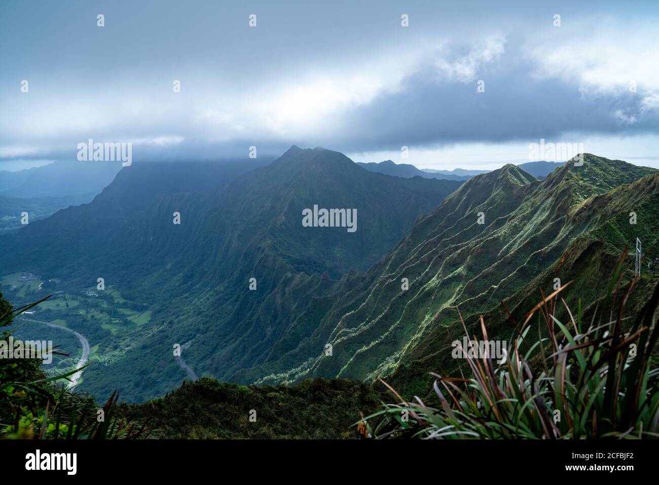 the Ko'olau mountains of Oahu, Hawaii Stock Photo - Alamy