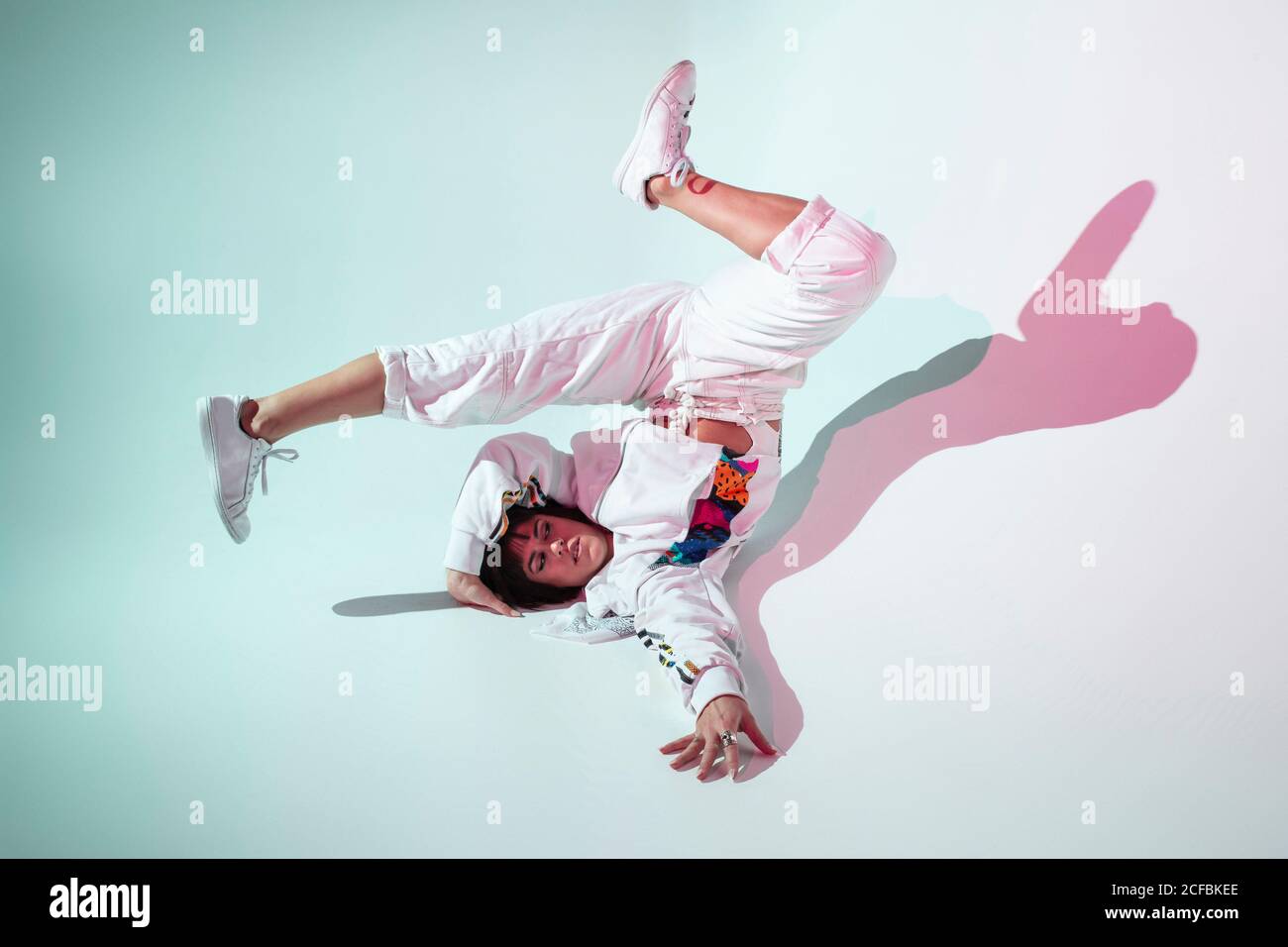 Dancer woman light movement hi-res stock photography and images - Alamy