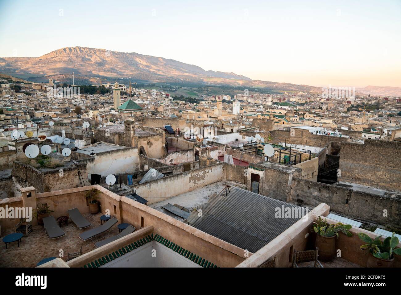 Moroccan roof tops hi-res stock photography and images - Alamy
