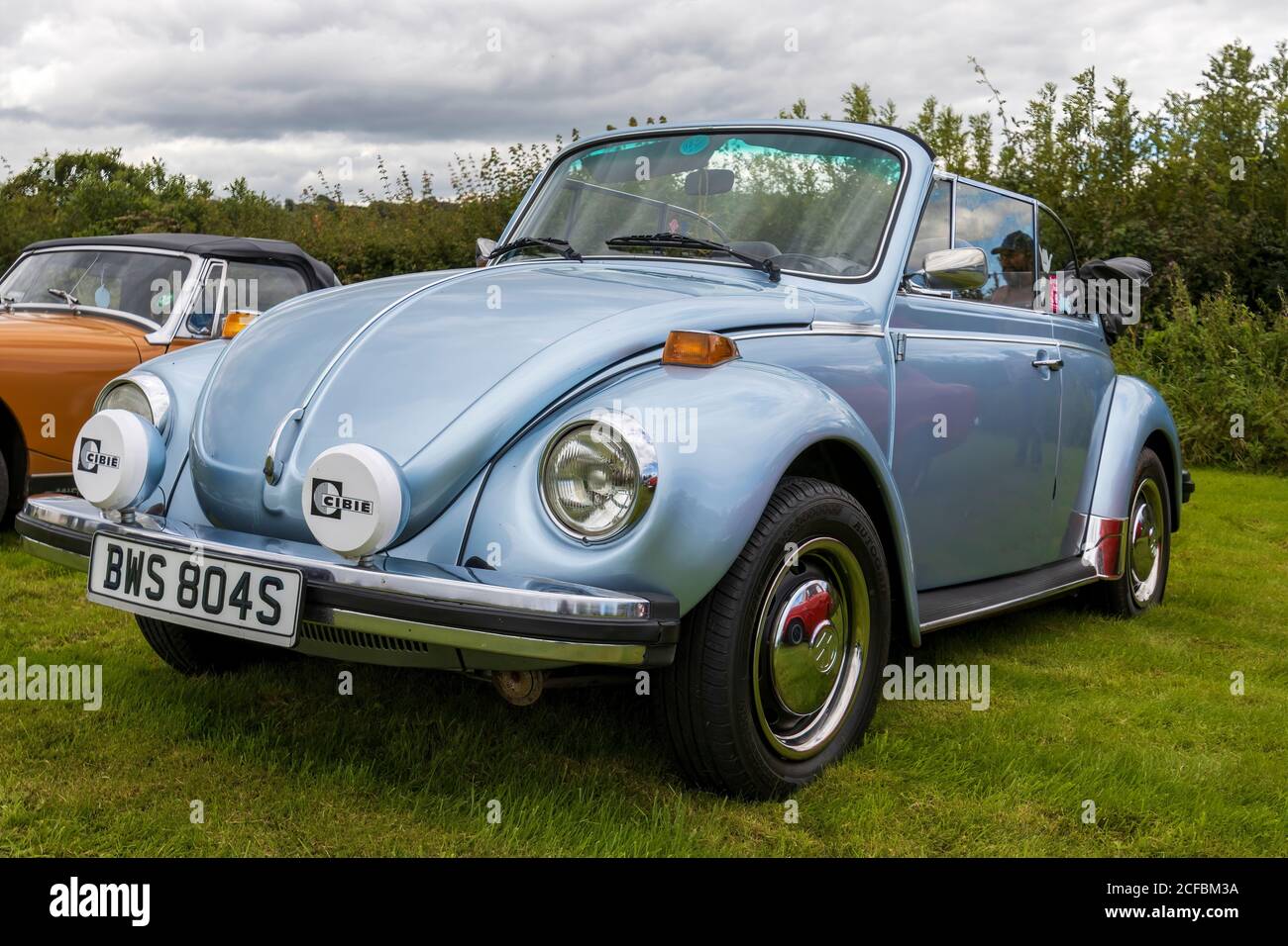 A 1978 Classic Car, a Volkswagen Beetle, Reg No BWS 804S, At The Blue ...