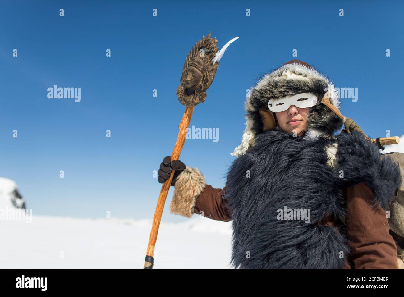 Native american fur clothing hi-res stock photography and images - Alamy
