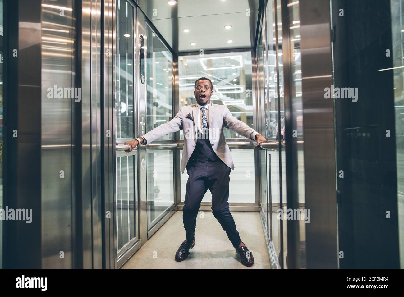 Claustrophobia elevator hi-res stock photography and images - Alamy