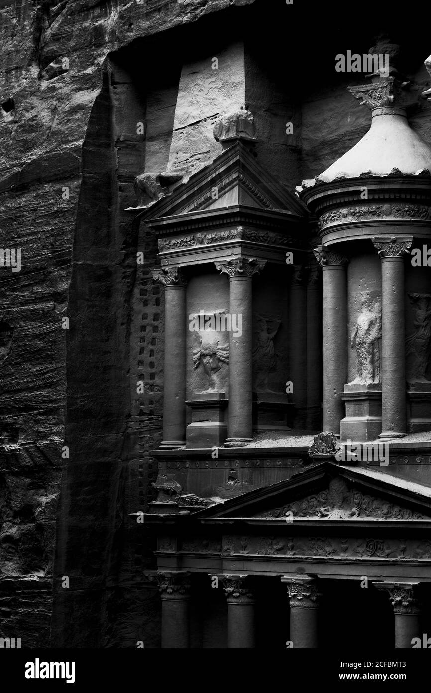 Petra Black and White Stock Photos & Images - Alamy