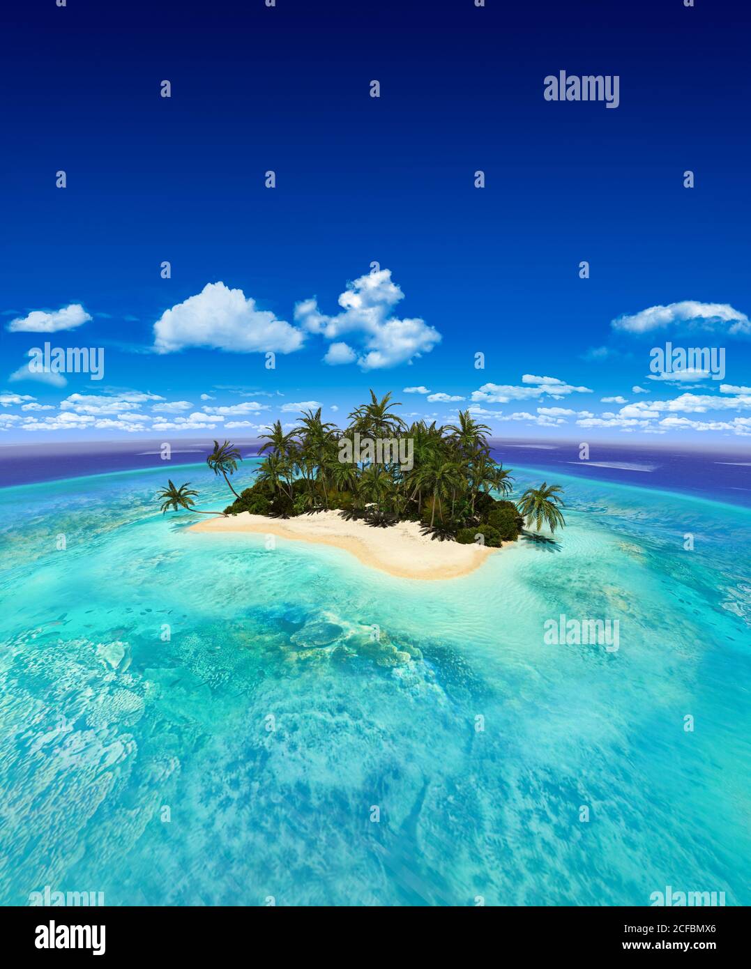 Caribbean island small birds eye hi-res stock photography and images ...