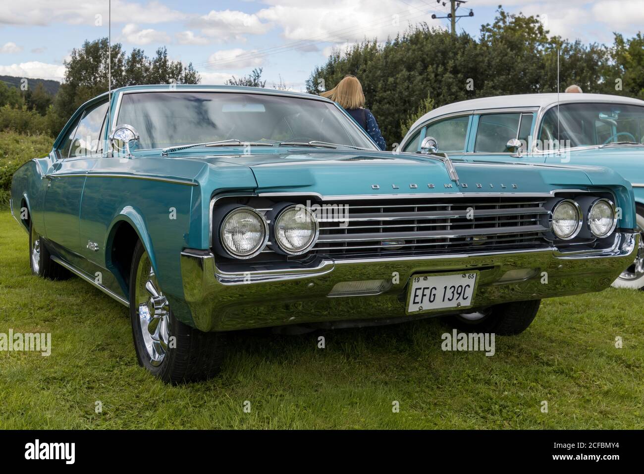 A 1965 American Classic Car, Oldsmobile Jetstar 88, Reg No EFG 139C, At ...