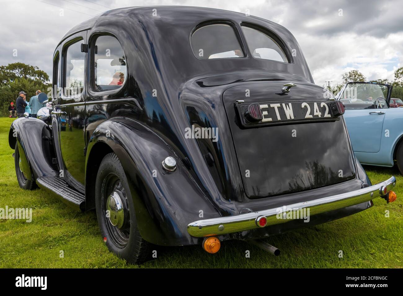 A 1937 Classic Car, an Austin 12 Ascot, Reg No ETW 242, On Display At ...