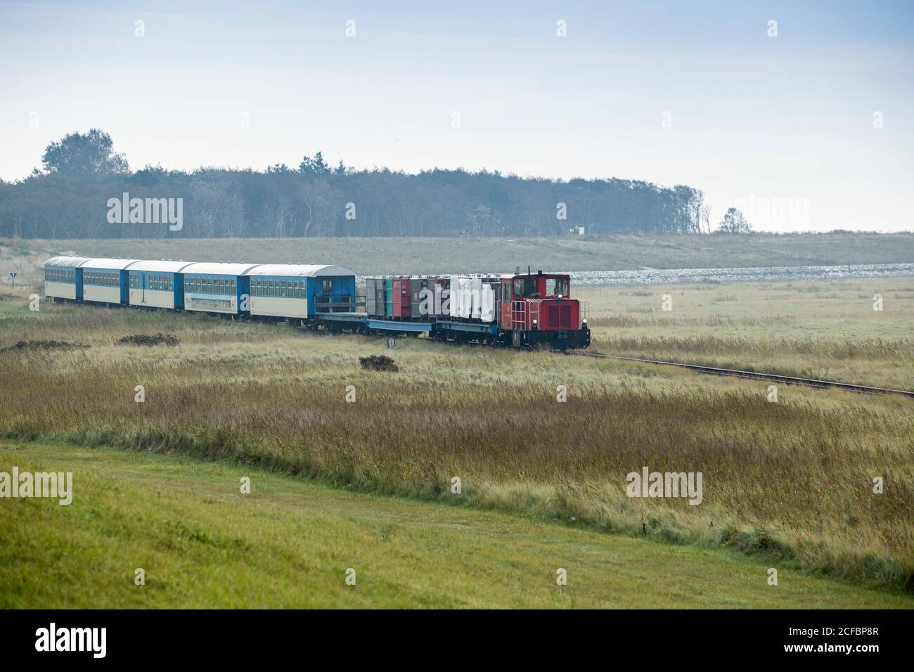 Wangerooge inselbahn hi-res stock photography and images - Alamy
