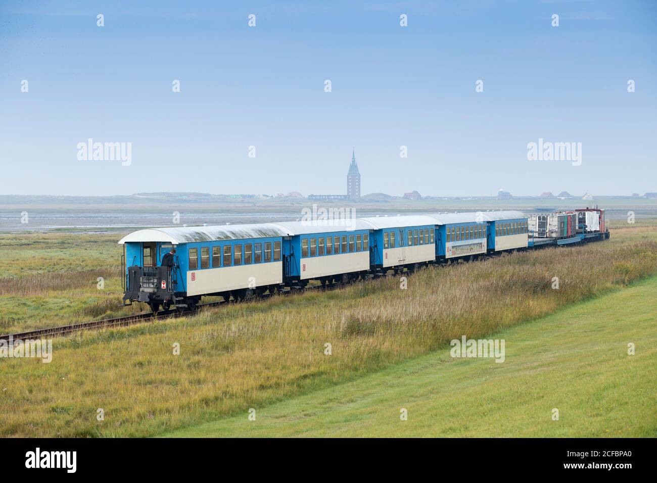 Wangerooge inselbahn hi-res stock photography and images - Alamy