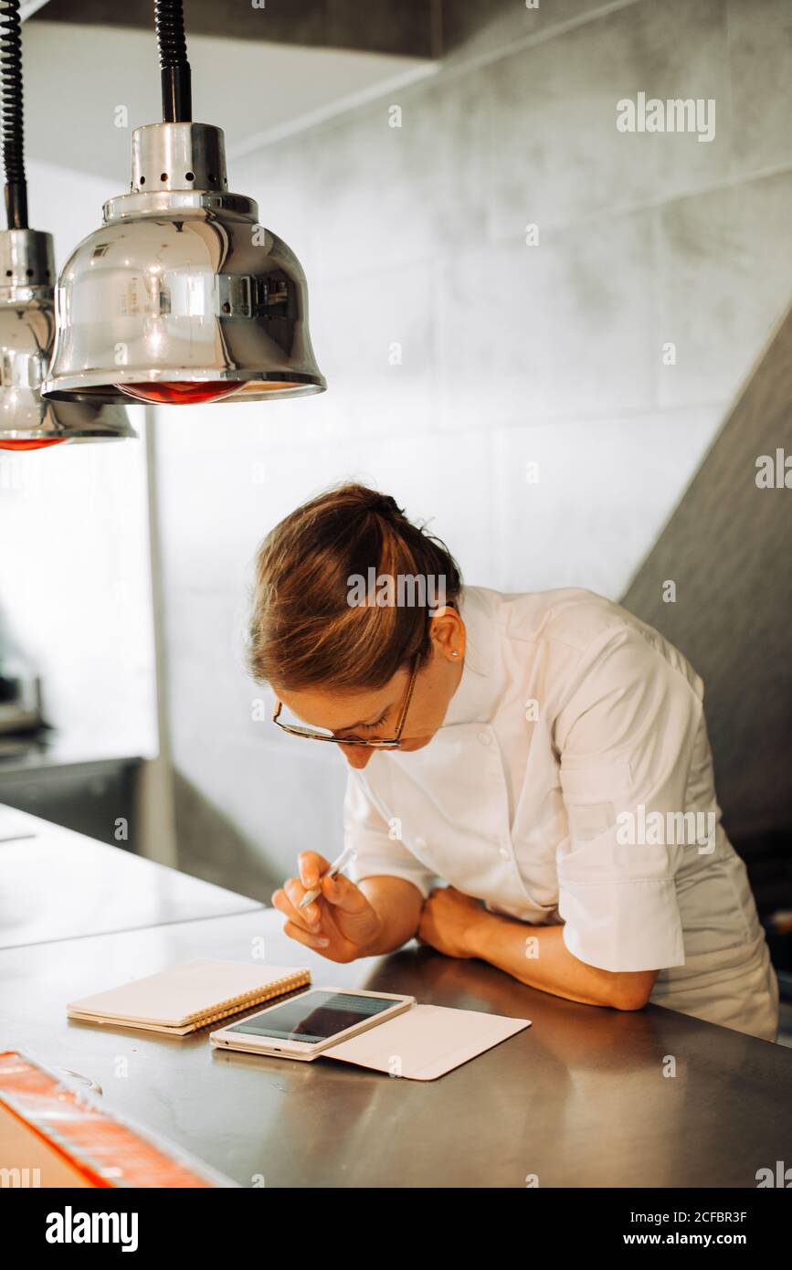 Creating a recipe hi-res stock photography and images - Alamy