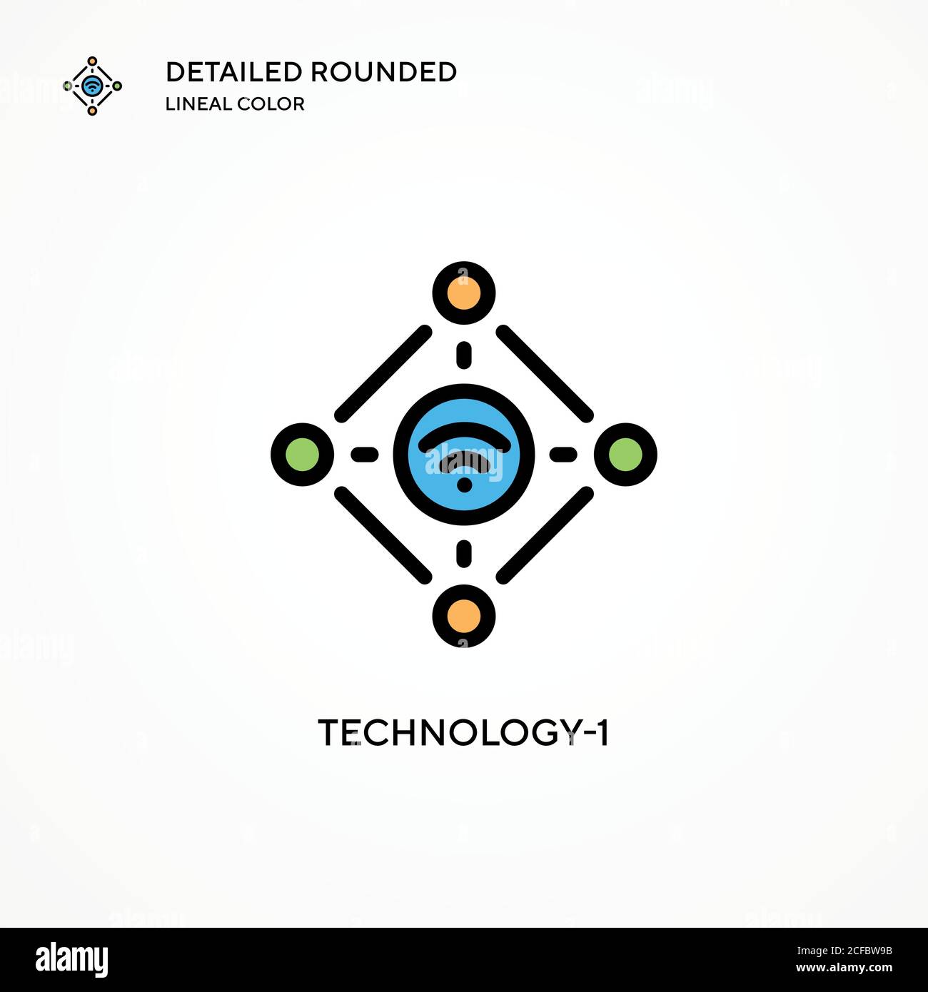 Technology-1 vector icon. Modern vector illustration concepts. Easy to ...