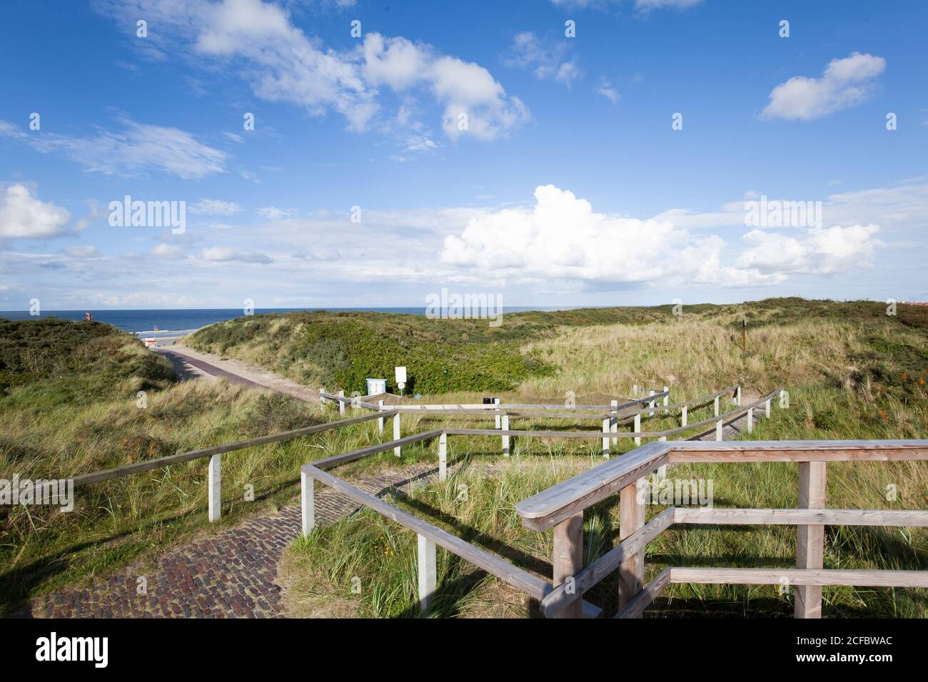 Beach at the village of Loog, Juist, East Frisian Islands Stock Photo ...