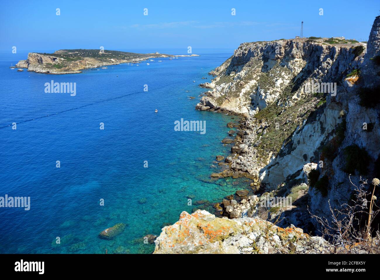 Tremiti, Puglia, Italy - View of the Tremiti Islands, small islands in ...