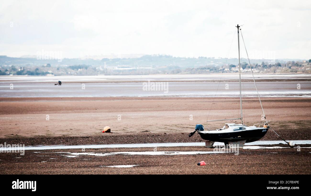 Sailing dinghy exmouth hi-res stock photography and images - Alamy