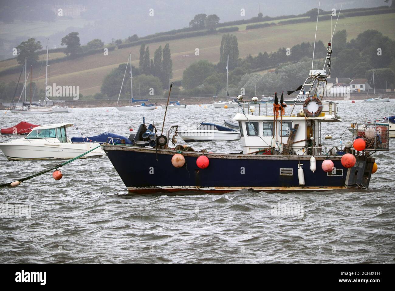 Exe estuary exmouth boat hi-res stock photography and images - Alamy