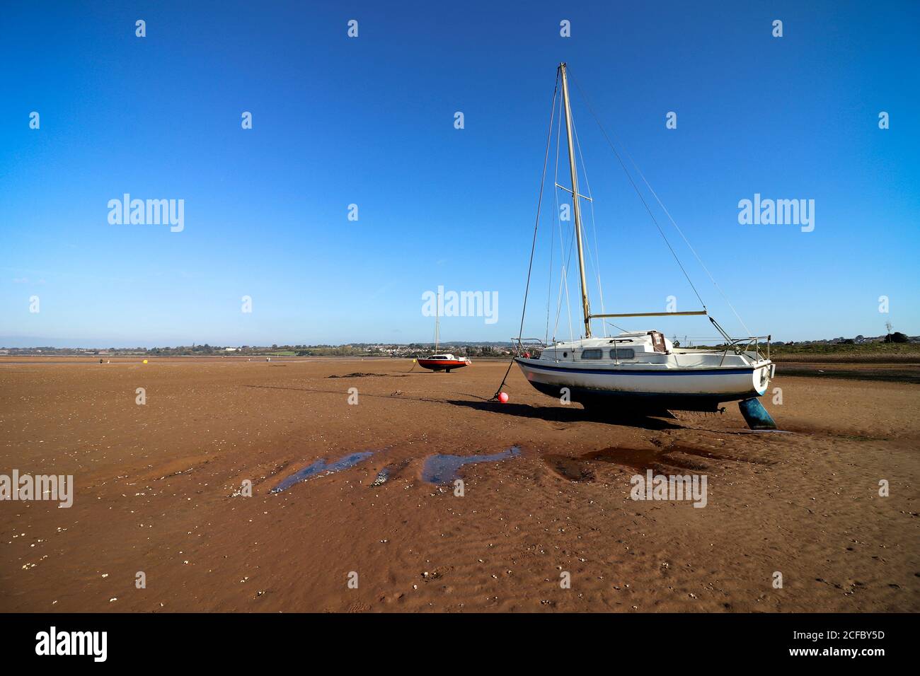 Sailing dinghy exmouth hi-res stock photography and images - Alamy