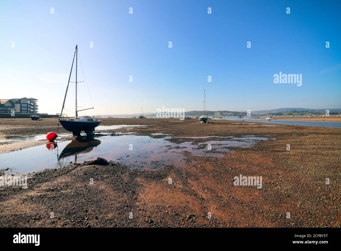 Sailing dinghy exmouth hi-res stock photography and images - Alamy