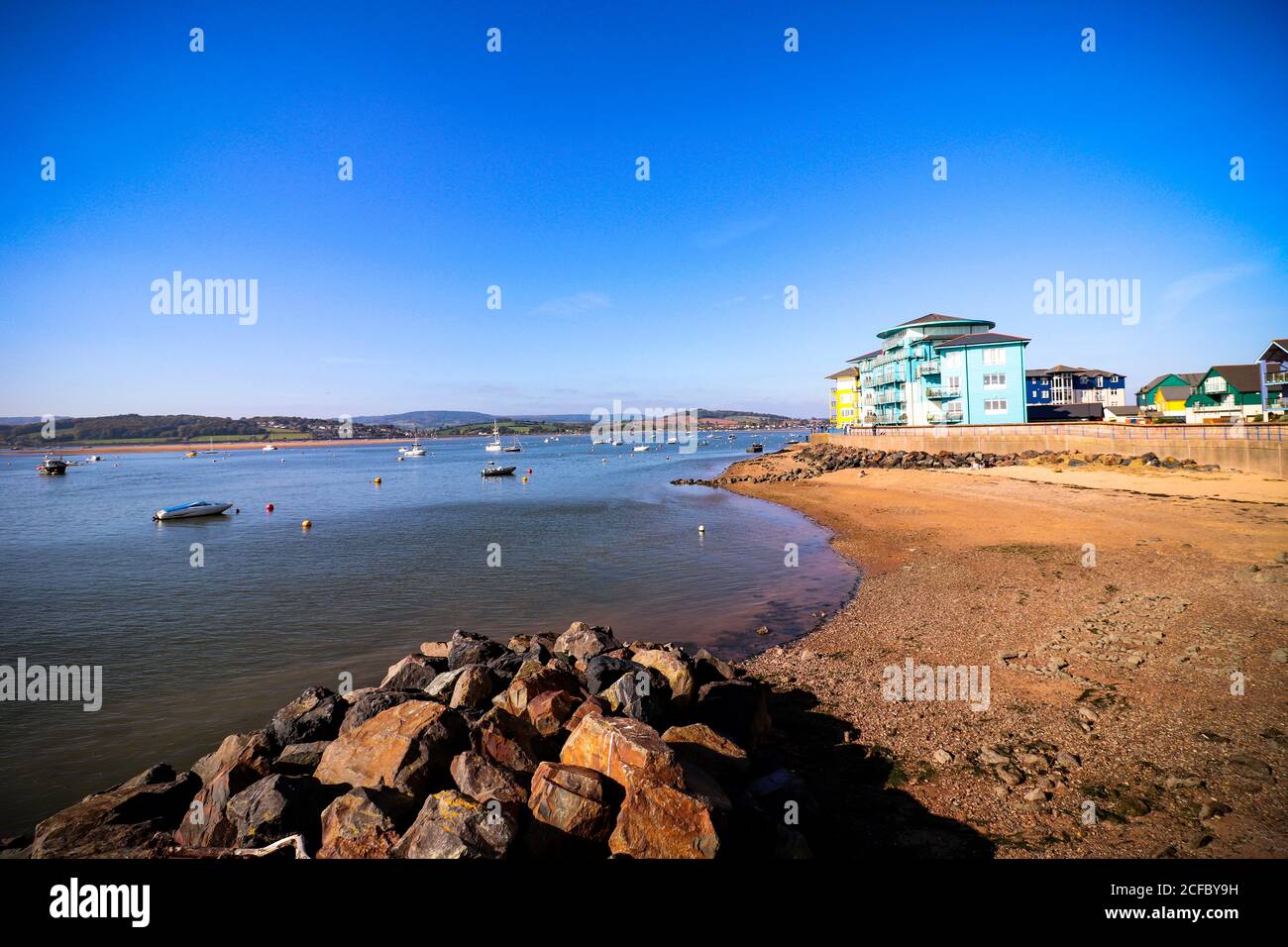 Sailing dinghy exmouth hi-res stock photography and images - Alamy