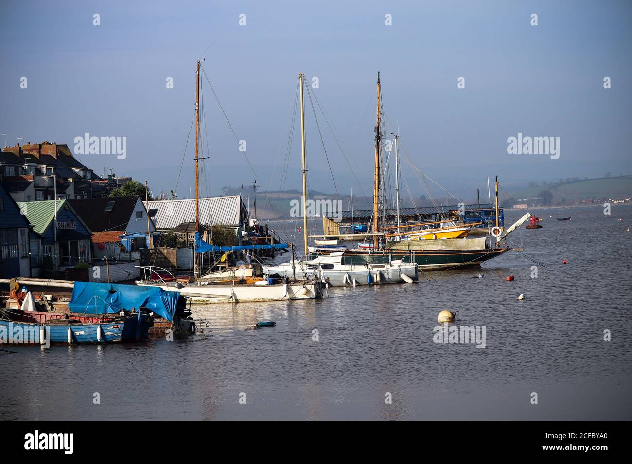 Sailing dinghy exmouth hi-res stock photography and images - Alamy