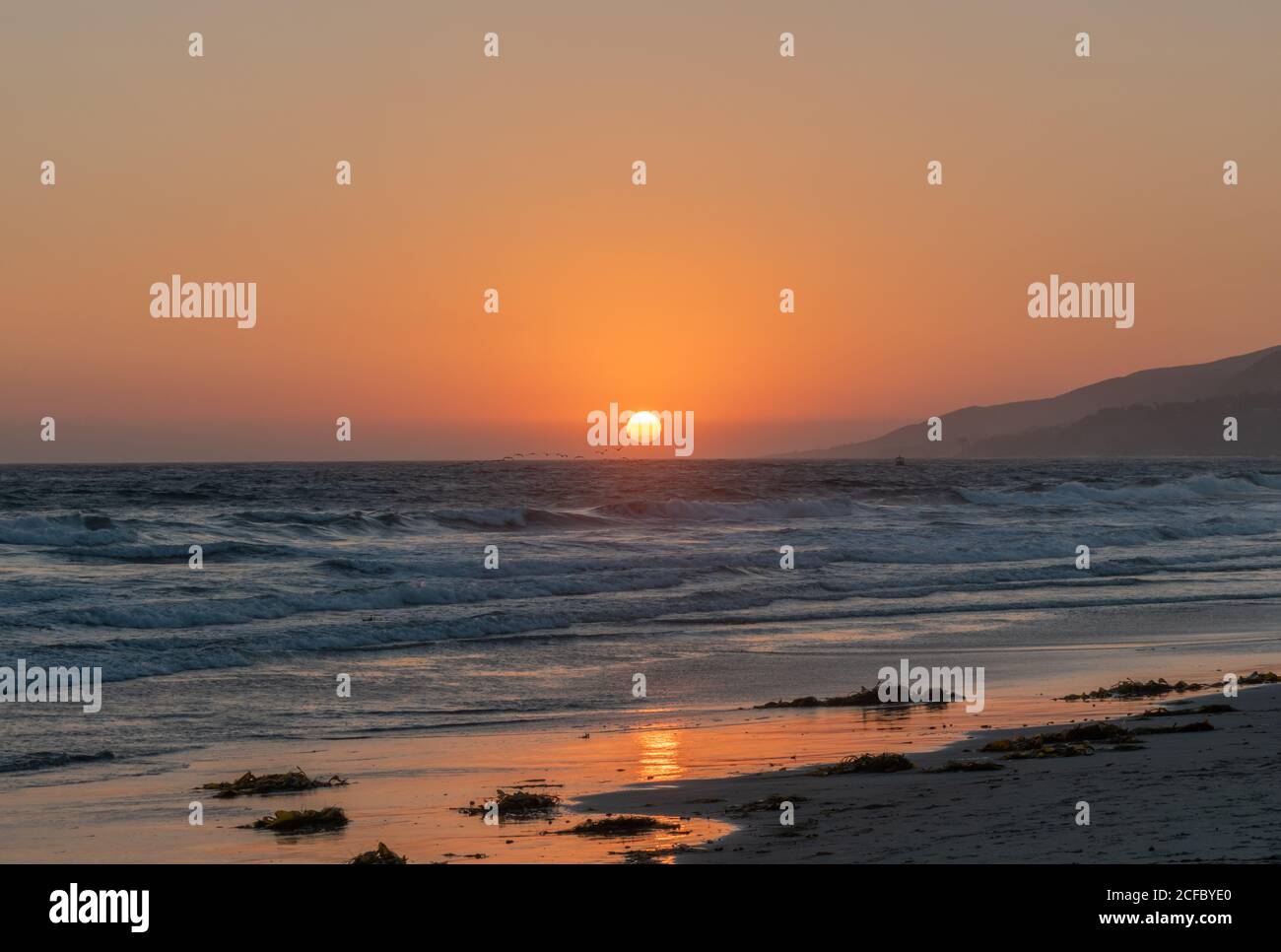 Zuma Beach Malibu Sunset High Resolution Stock Photography and Images ...