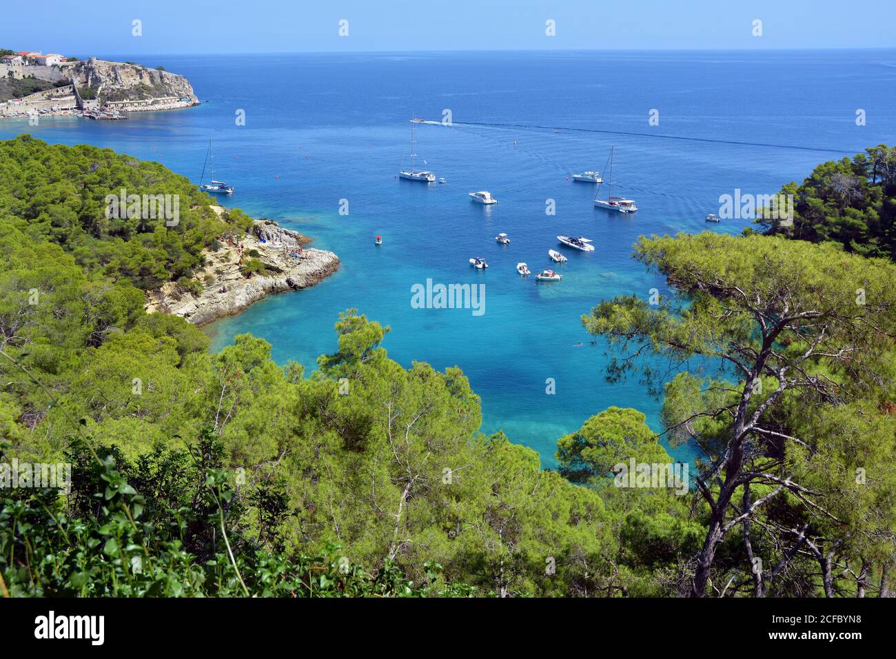 Tremiti, Puglia, Italy - View of the Tremiti Islands, small islands in ...