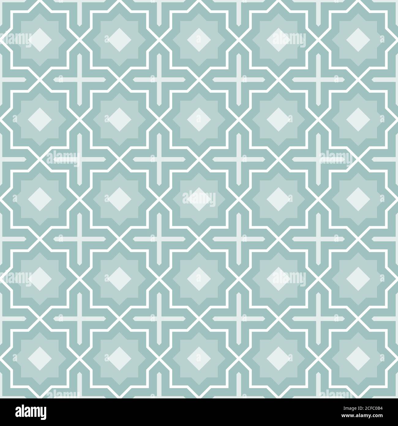 Traditional arabic tangled lattice pattern. Seamless vector background ...