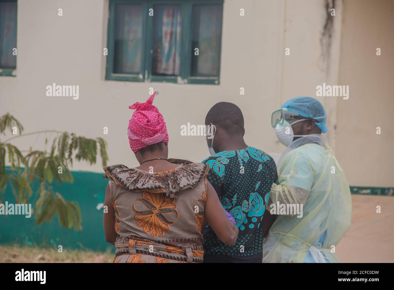 Covid-19 positive patient, taken to covid hospital isolation by medical ...